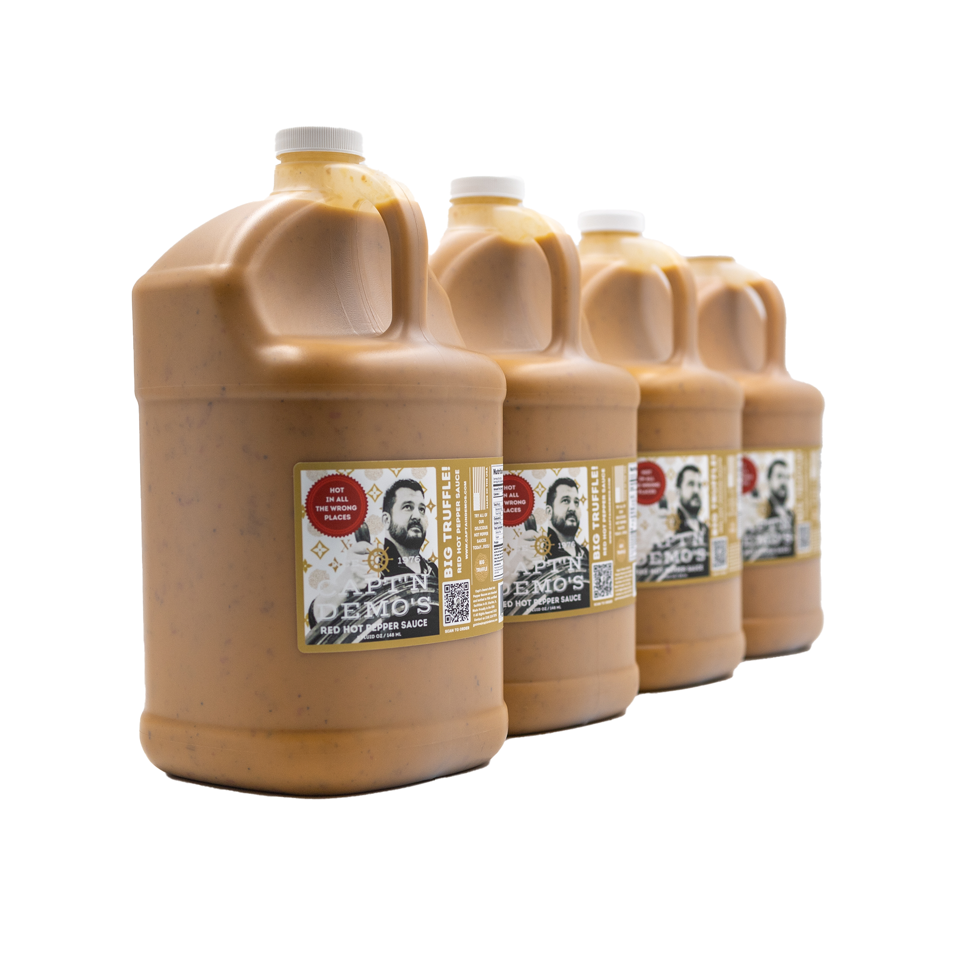Gallons – Capt'n Demo's Red Hot Pepper Sauces