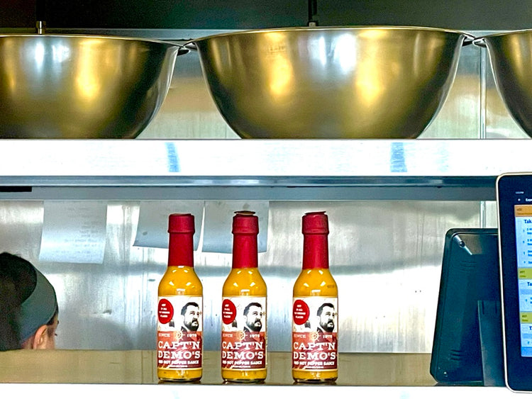 Wholesale Information – Capt'n Demo's Red Hot Pepper Sauces